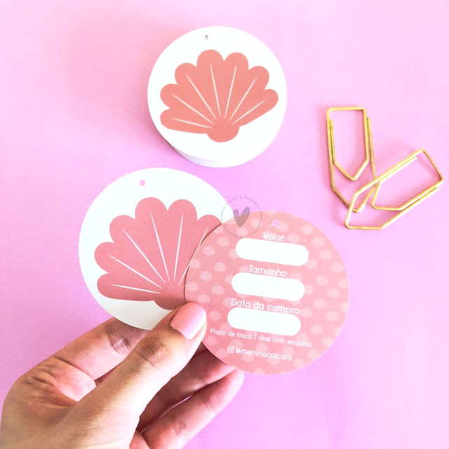 Tag redonda - 7x7 cm