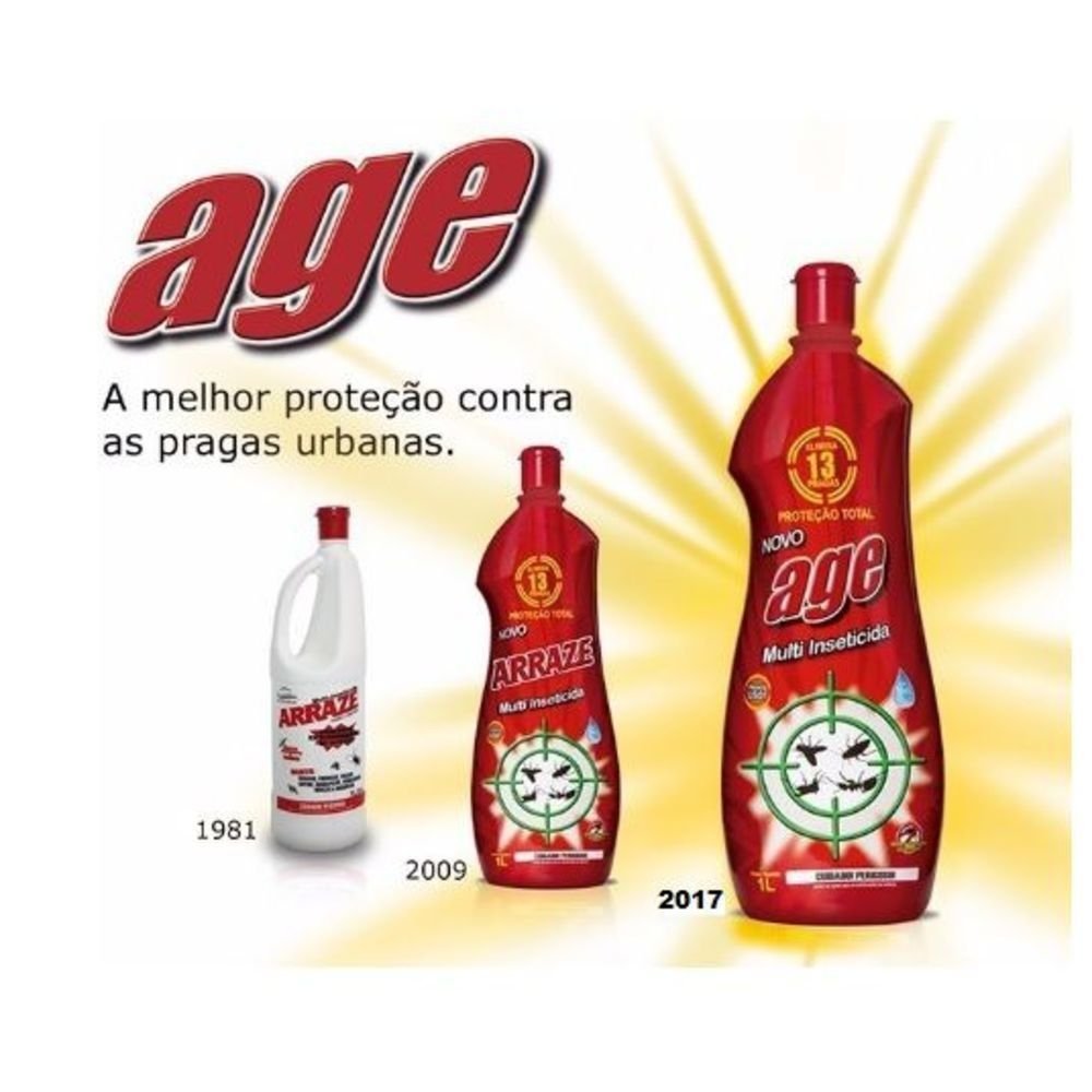 Multi Inseticida AGE Economico 1000ml Age - Arraze