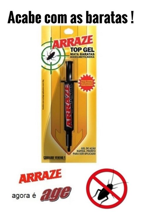 Age Extermigel Mata Barata 10g - Inseticida Arraze