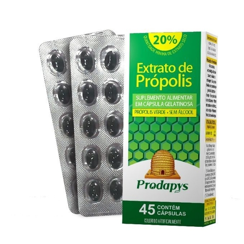 Própolis Verde - 45 Cápsulas Gelatinosas
