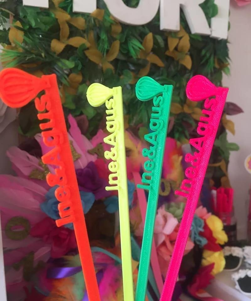 Revolvedores Personalizados X 100 - Hori Cotillon