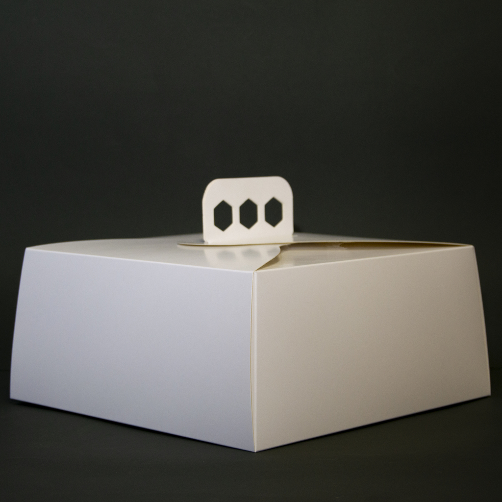 CAJA PARA TORTA CLÁSICA 27X27X12 PREMIUM