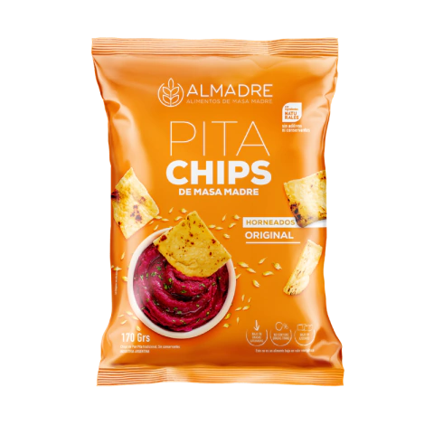 Almadre - Pita Chips de masa madre - Dietetica Yuyos