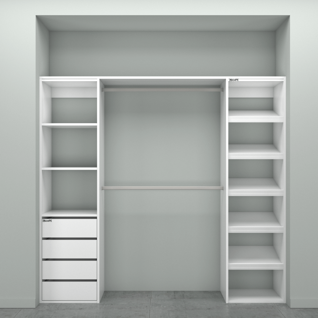 Interior placard p/2 metros (Ancho modificable) COD: PL01