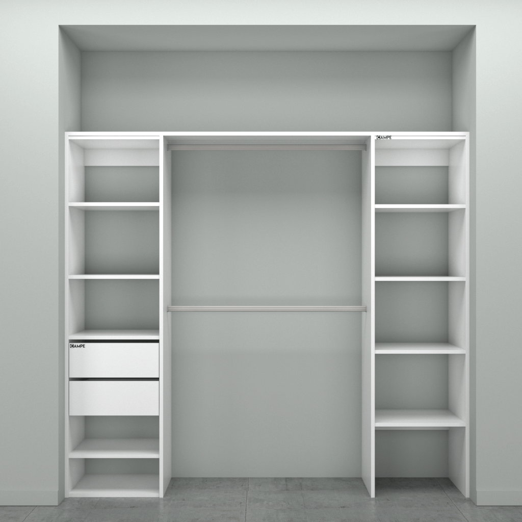 Interior placard p/2 metros (Ancho modificable) COD: PL02