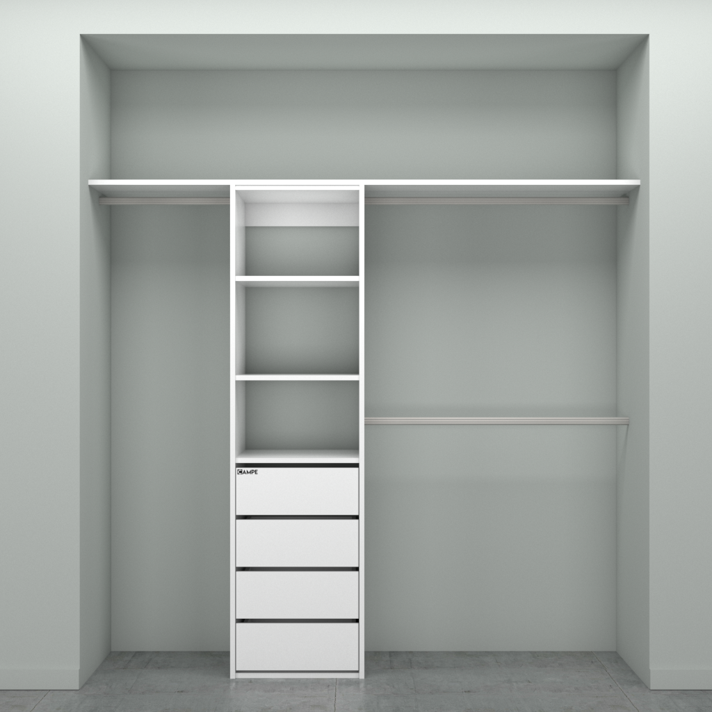 Interior placard p/2 metros (Ancho modificable) COD: PL03