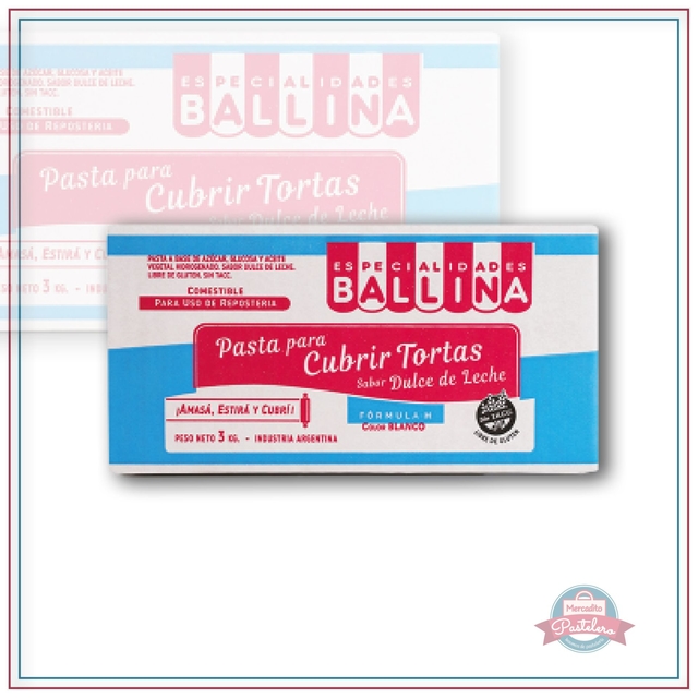 Comprar Pasta Ballina en MERCADITO PASTELERO