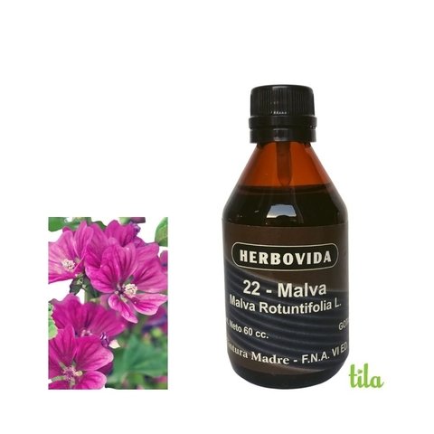 Tintura Madre Malva 60cc. | TILA Tienda Natural