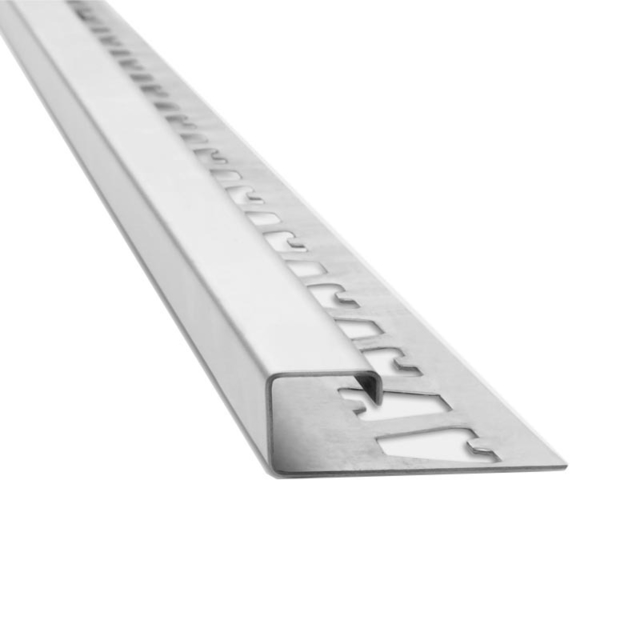 Perfil Acero Inoxidable Terminacion Cuadrada Atrim 1812 x 2,5 Mts