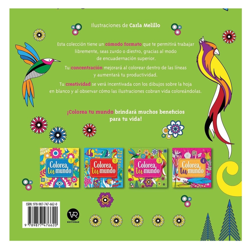Colorea tu mundo 3 - Comprar en Librería Guido