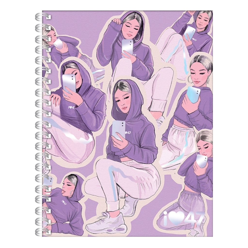 Cuaderno con espiral Mooving A4 120 hojas