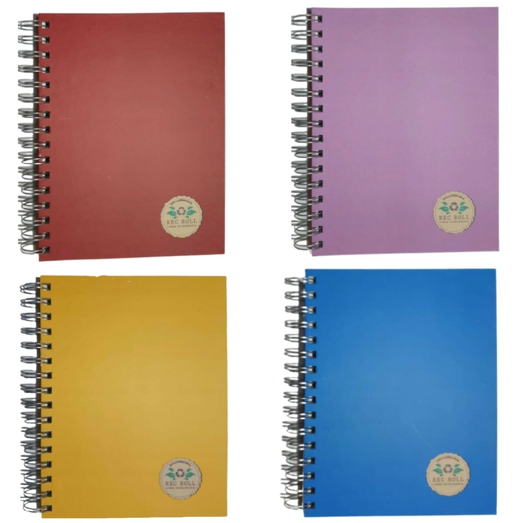 Cuaderno Rec-Roll línea Cartoné Lisa A5 120 hojas