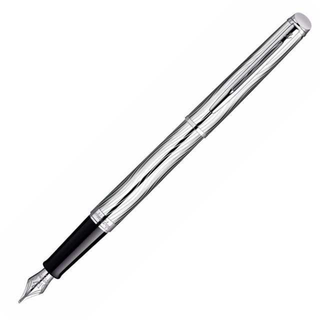 Pluma Waterman Hémisphère Deluxe Plata