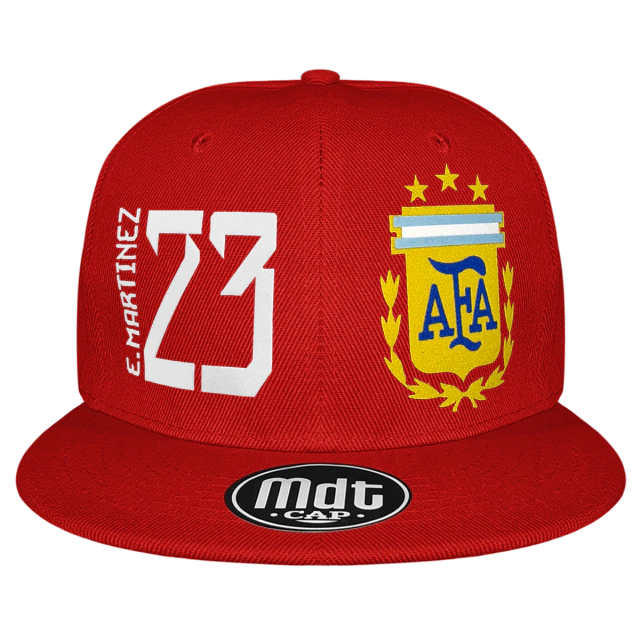 Gorra Plana Emiliano Dibu Martínez AFA Mundial Argentina