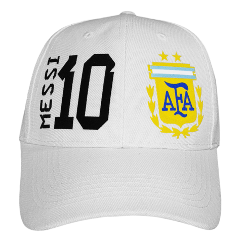 Gorra con Hebilla Messi 10 AFA Qatar 2022 Mundial