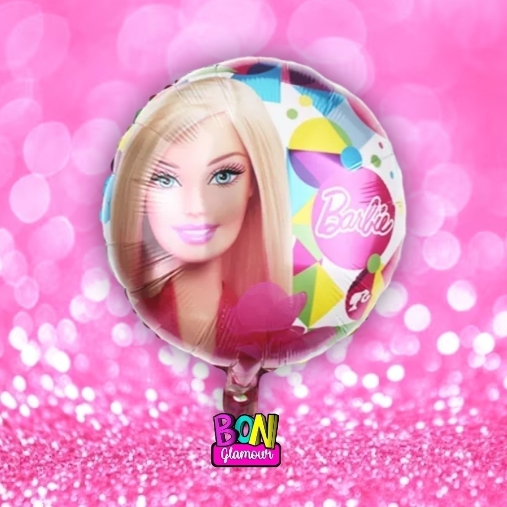 GLOBO METALIZADO BARBIE 18" X1 - BonGlamour/ Bonfest