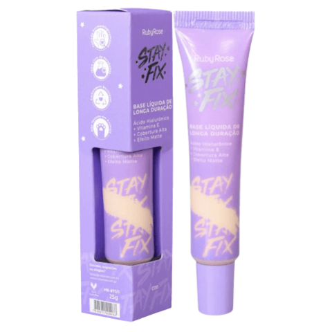 Base Líquida De Longa Duração Stay Fix - Ruby Rose