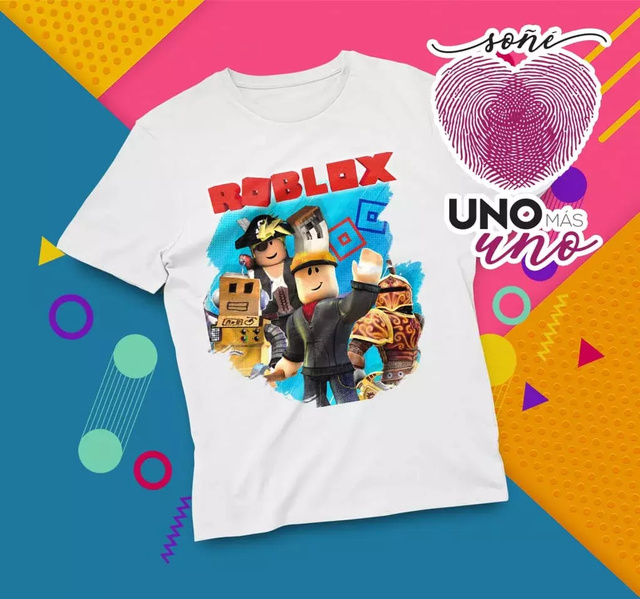 Remera Roblox - Comprar en Uno+Uno