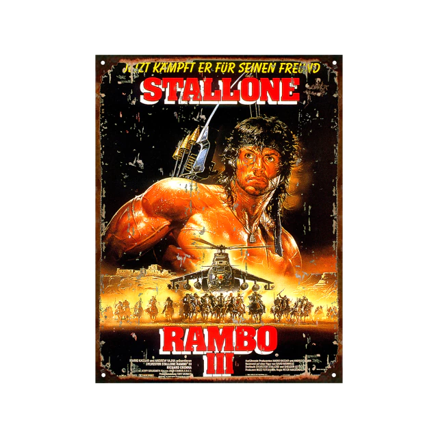 Rambo III Stallone - Comprar en Club del Poster