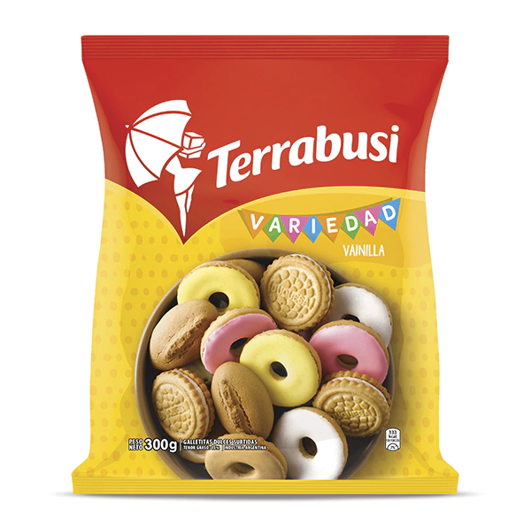 TERRABUSI VARIEDAD DORADA 300g - Bomboneria Royal