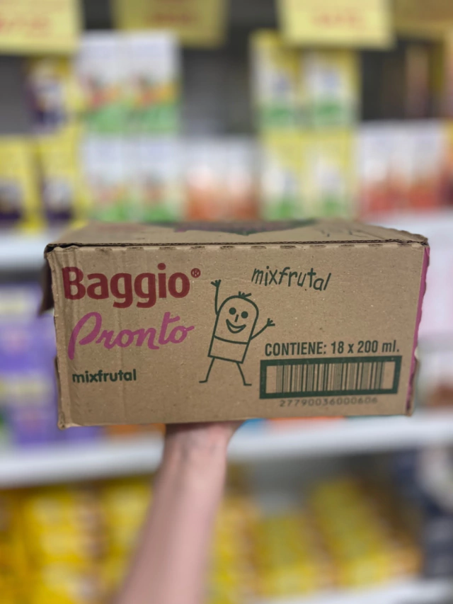 BAGGIO PRONTO MIX FRUTAL 18x200ml (3600ml)