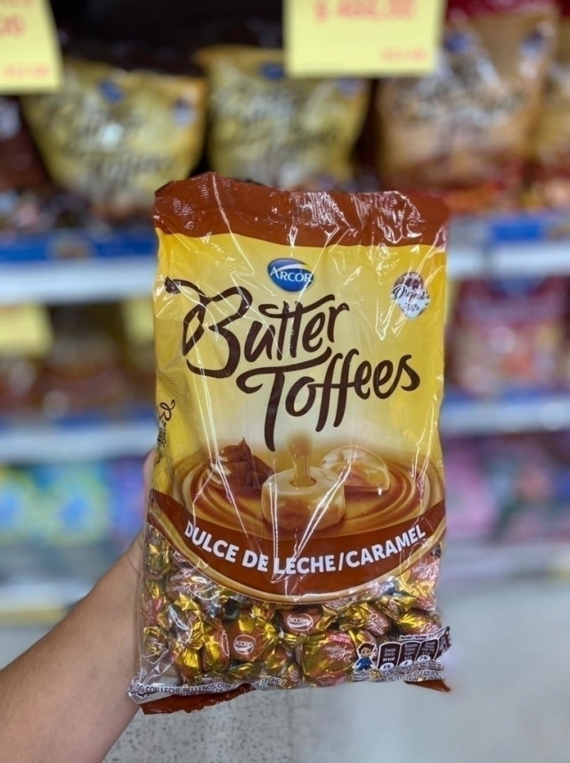 BUTTER TOFFEES DULCE DE LECHE/CARAMEL 137u 822g