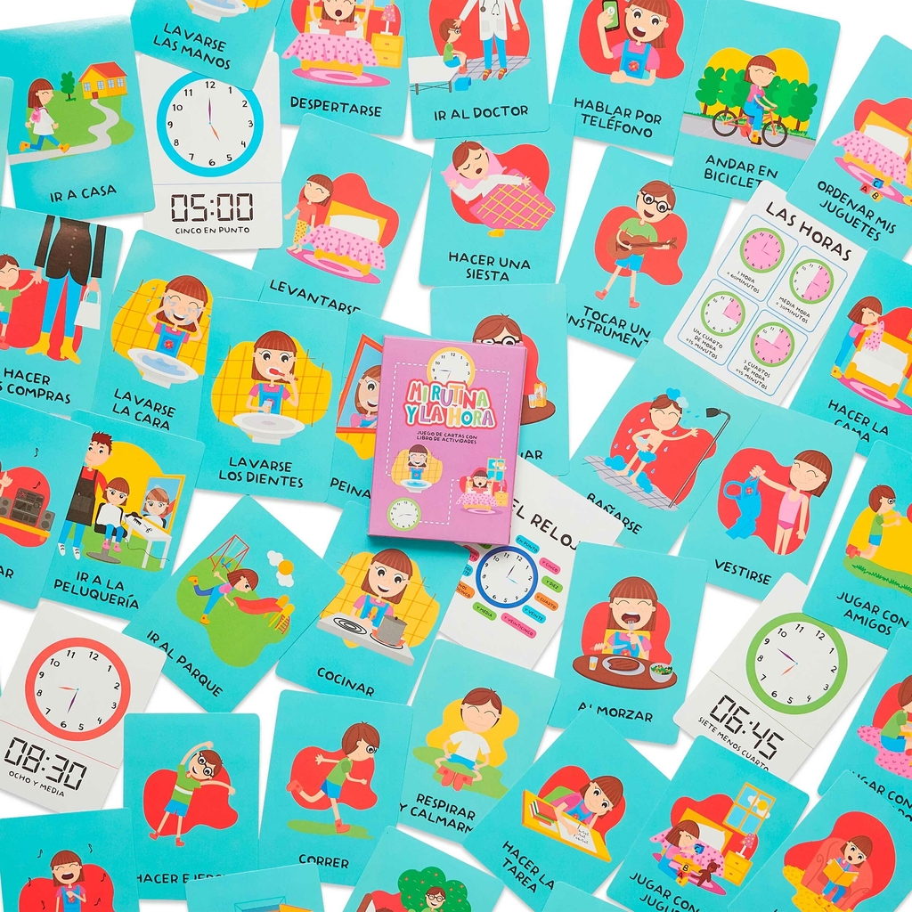 Cartas mi Rutina y La Hora - Comprar en Creativo