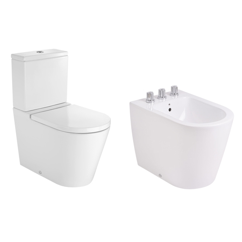 Sanitarios para baño roca inspira round