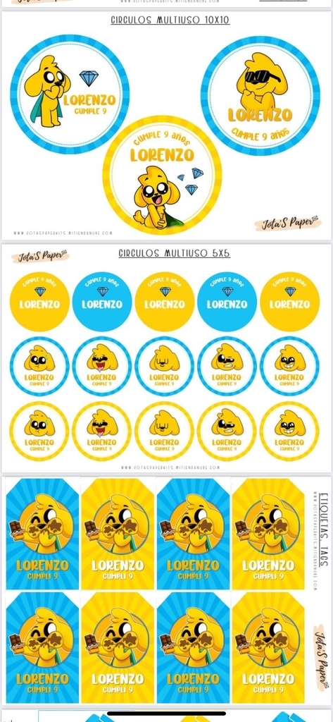 Kit Imprimible MIKECRACK - Comprar en Jotas Paper Kits