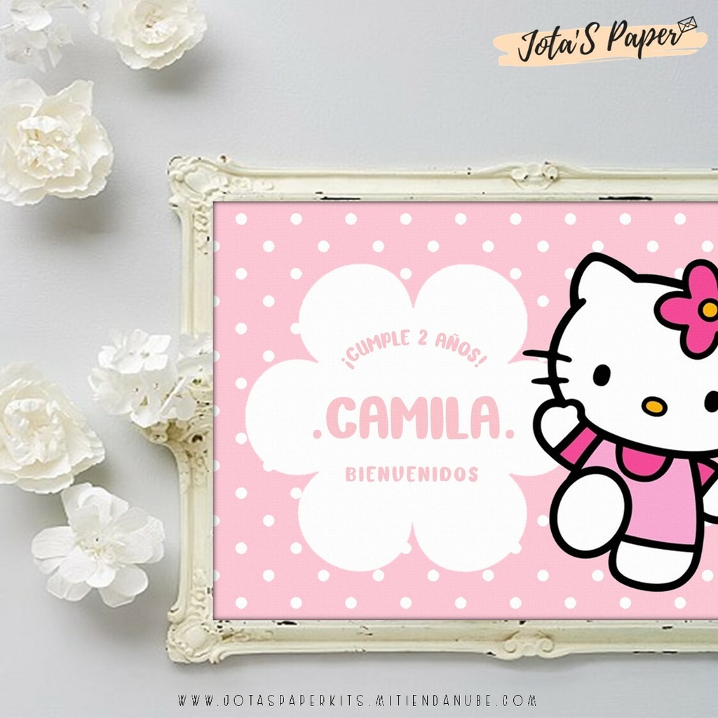 Kit Imprimible HELLO KITTY - Jotas Paper Kits