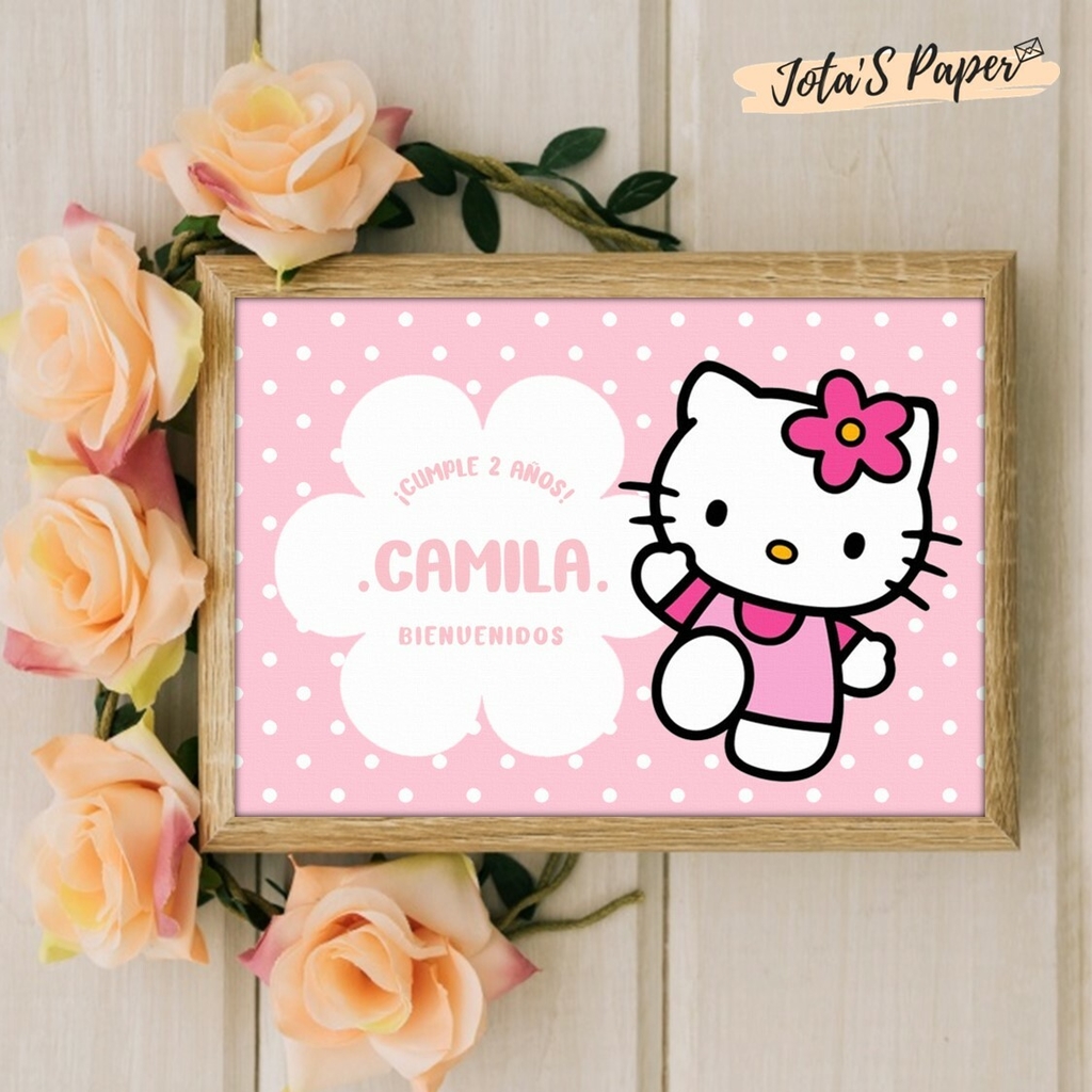 Kit Imprimible HELLO KITTY - Jotas Paper Kits