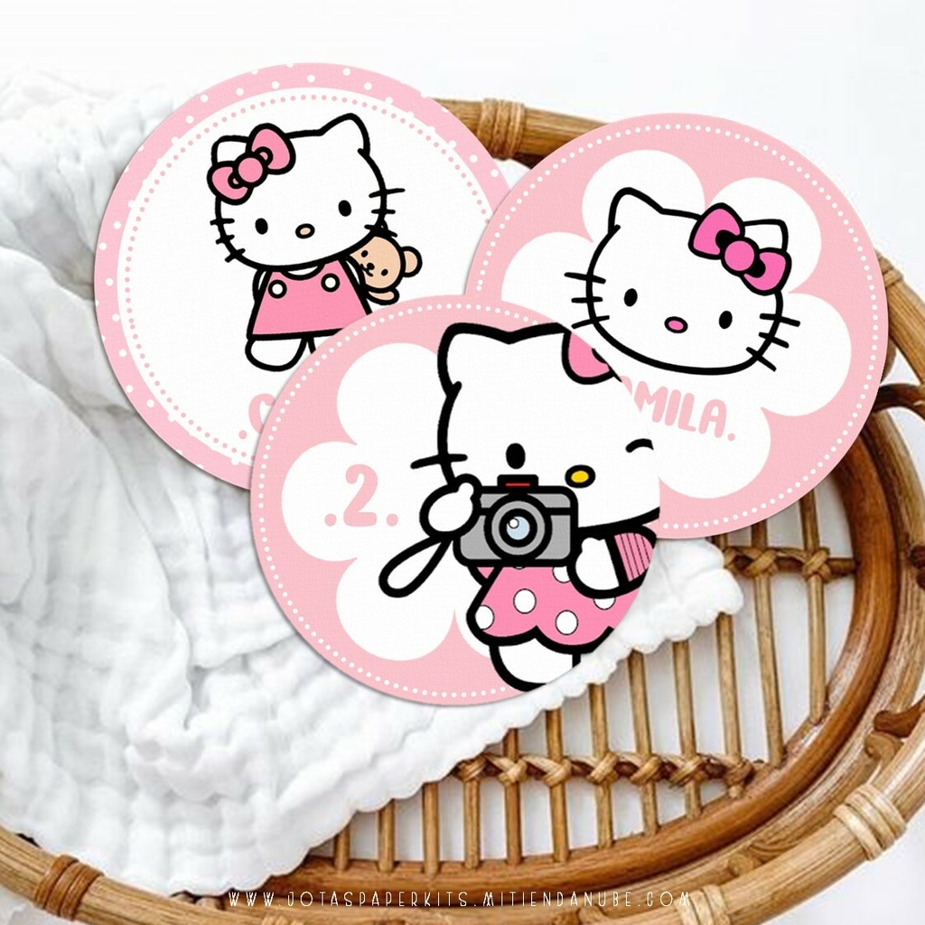 Kit Imprimible HELLO KITTY - Jotas Paper Kits