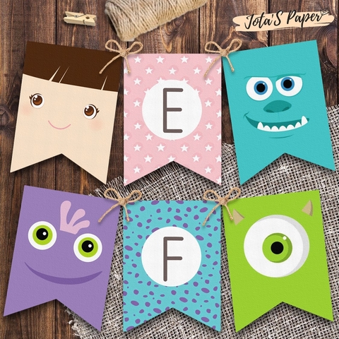 Kit Imprimible MONSTER INC