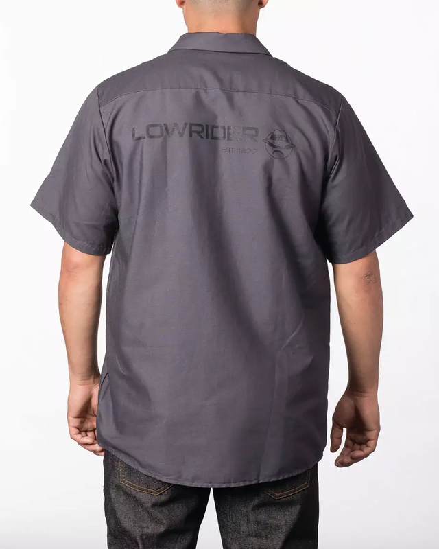 CAMISA LOWRIDER LOWRIDER RED CAP S/S WORK SHIRT CHARCOAL