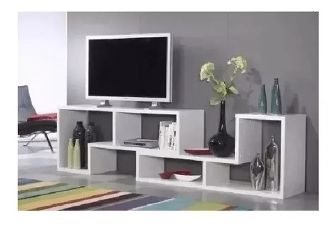 Combo Racks Tv L Blanco - Comprar en Dose