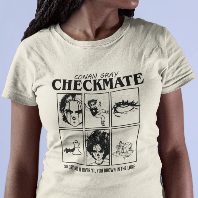 CAMISETA CHECKMATE II - CONAN GRAY - dear fan store