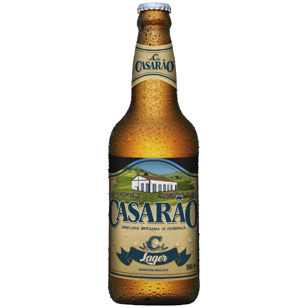 Casarão Lager 500 ml - Comprar em Cervejaria Casarão