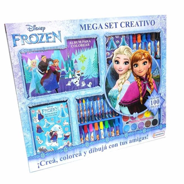 MEGA SET DE ACTIVIDADES FROZEN - Jugueteria Pekemundo