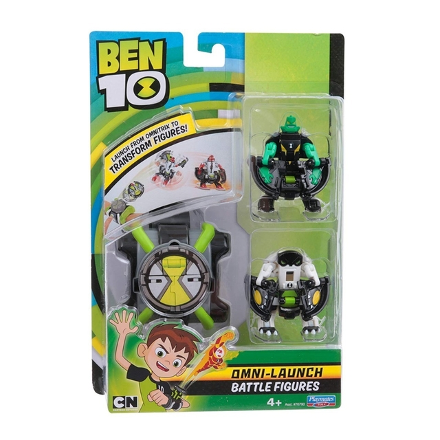 RELOJ BEN 10 OMNI LAUNCH FIGURAS DE BATALLA LANZADOR
