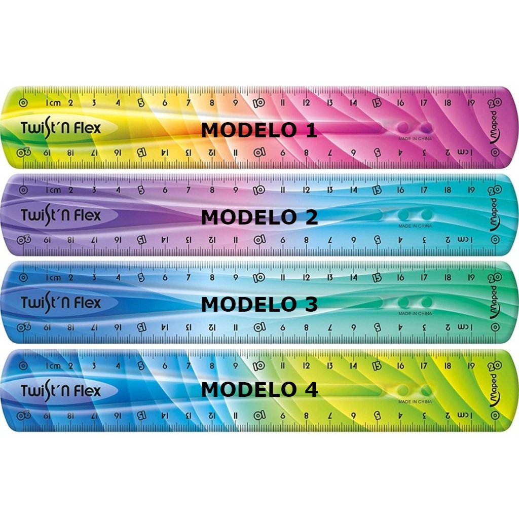 Regla Maped Flexible 20 cm