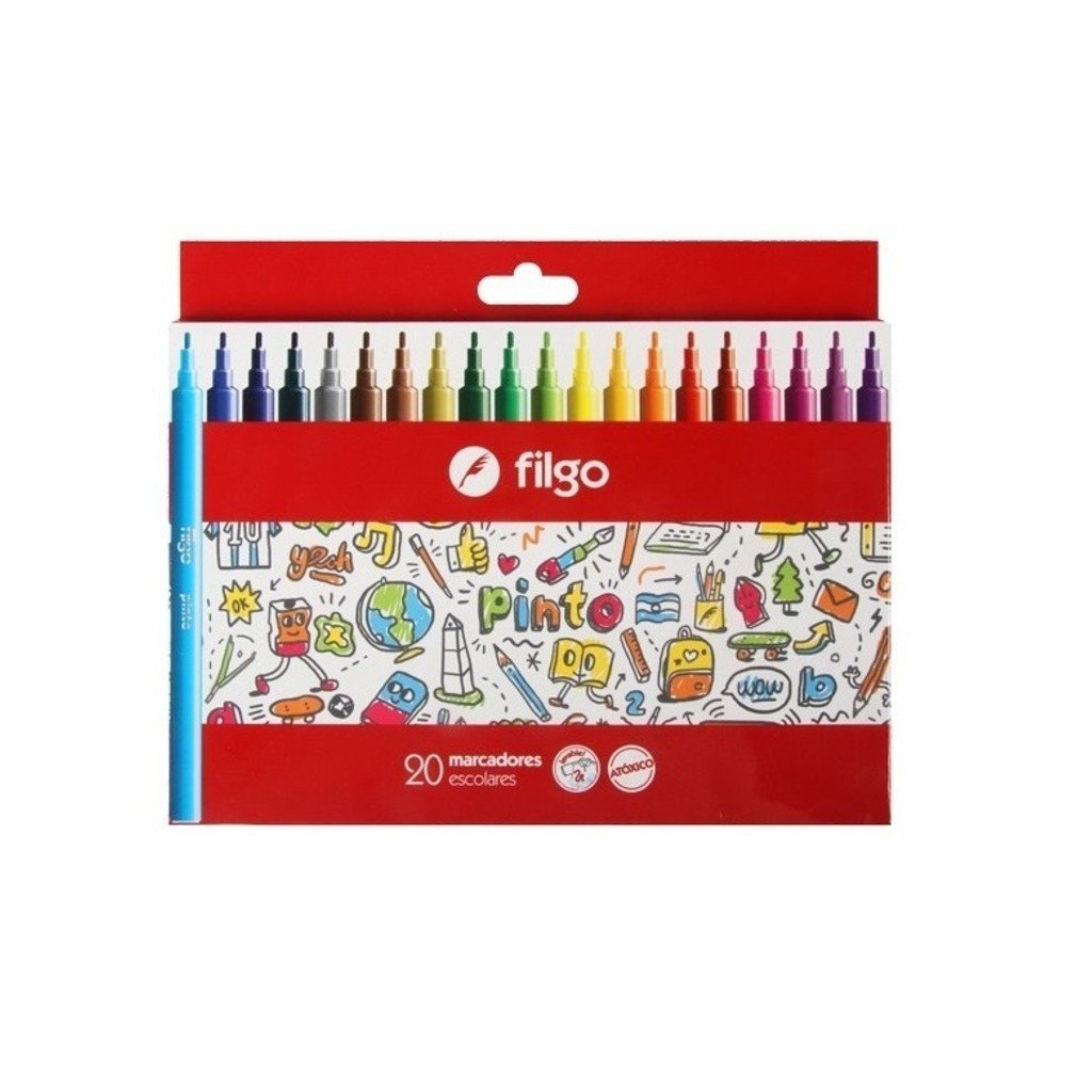 Marcadores Filgo x 20 unidades