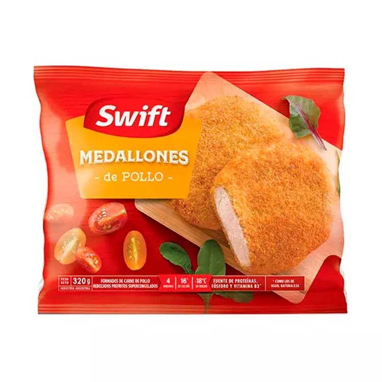 Medallones de pollo swift x320grs