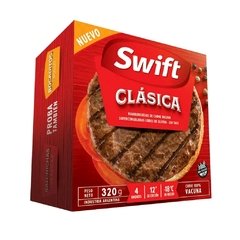 Hamburguesas Swift Clásica x4 unid. X83grs.
