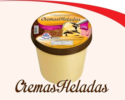 Balde de Helado x 10 lts Varios Sabores
