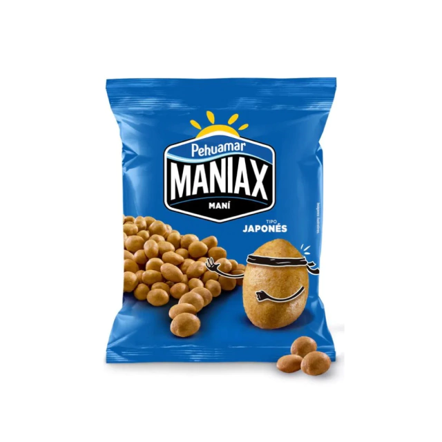 Maní Japonés Maniax x 110 Gr - Pehuamar - El Granero