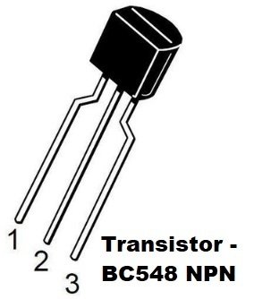 Transistor BC548 NPN - Comprar em GILSON DE FREITAS