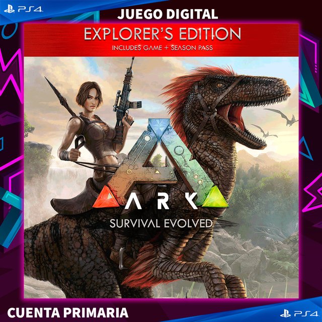 Ark Survival Evolved Explorers Edition Ps4 Digital
