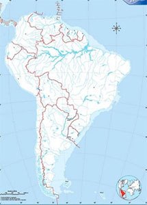 MAPA N° 3 CONTINENTE AMERICANO DIV. POL.