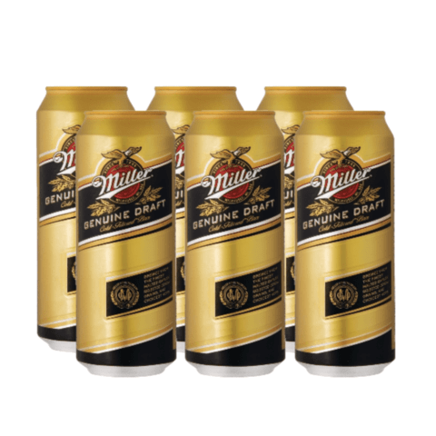 MILLER 473 CC PACK X 6 - Comprar en CERVEZA STORE