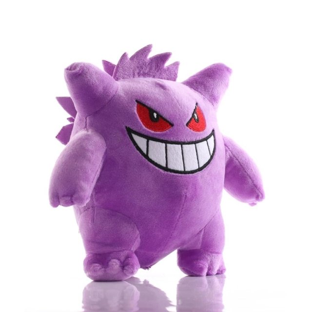 Pokémon de Pelúcia Gengar 18cm Original Pronta Entrega